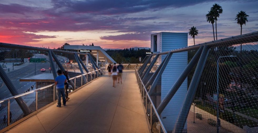 Metro Universal City Station Pedestrian Bridge* | Gruen Associates