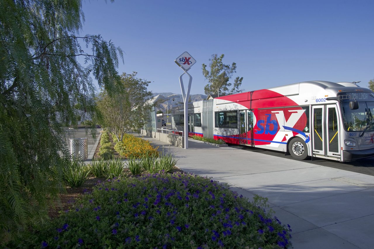 sbX E Street Bus Rapid Transit Corridor | Gruen Associates