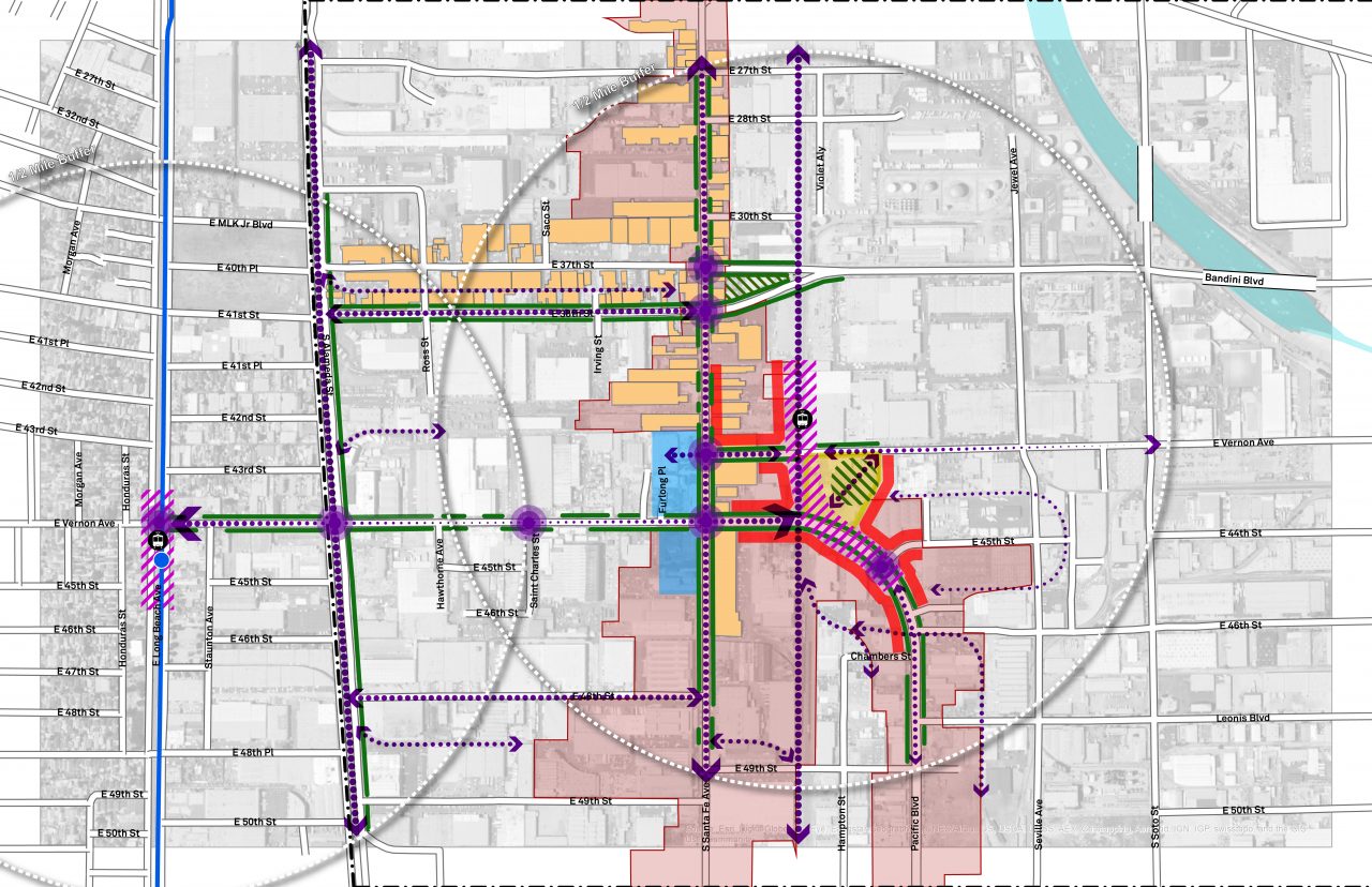 Eco-Rapid Transit West Santa Ana Branch Corridor Station Area and ...