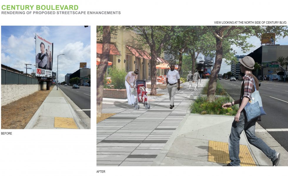 LAWA Century Corridor Streetscape Conceptual Plan | Gruen Associates