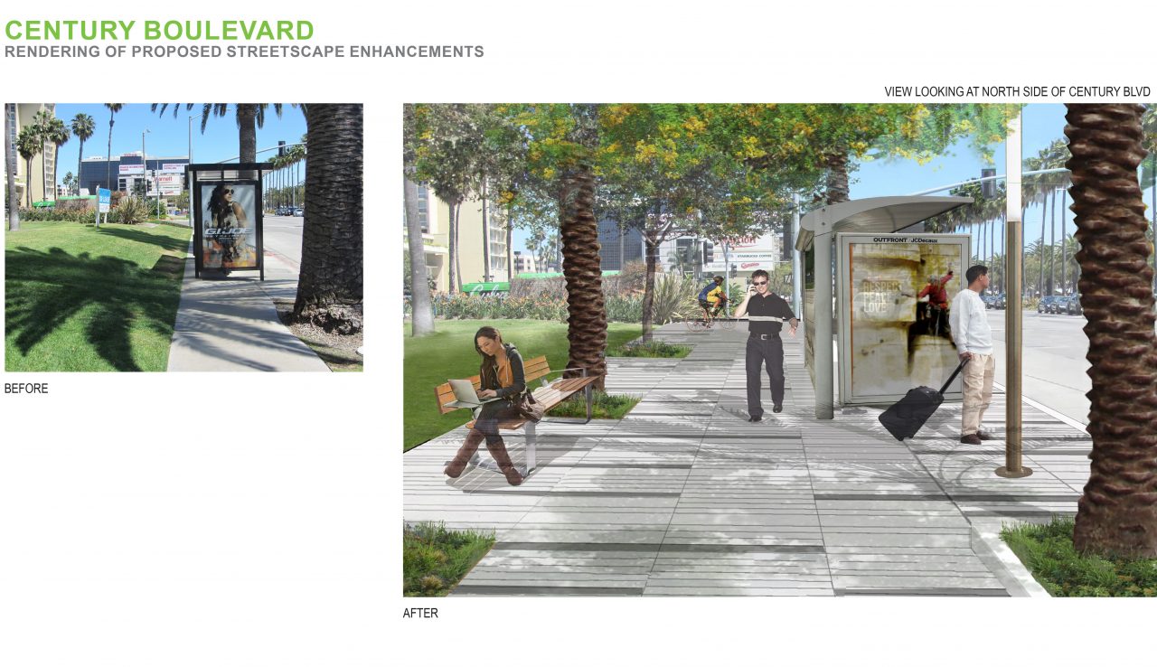 LAWA Century Corridor Streetscape Conceptual Plan | Gruen Associates